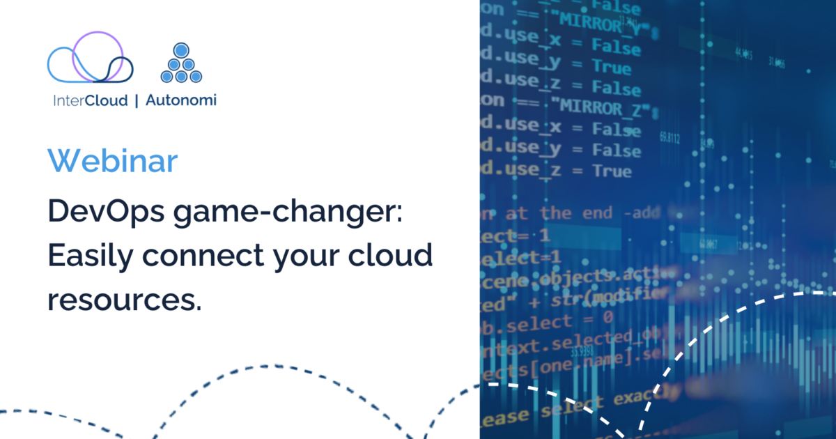 InterCloud | DevOps game-changer: Easily connect your cloud resources. InterCloud | DevOps game-changer: Easily connect your cloud resources.